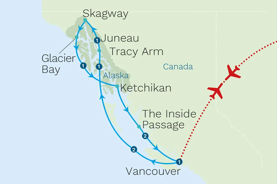 Alaskan Coastal Cruise | Mercury Holidays