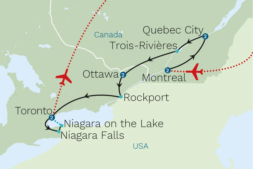 Canada's Maple Leaf Trail | Mercury Holidays