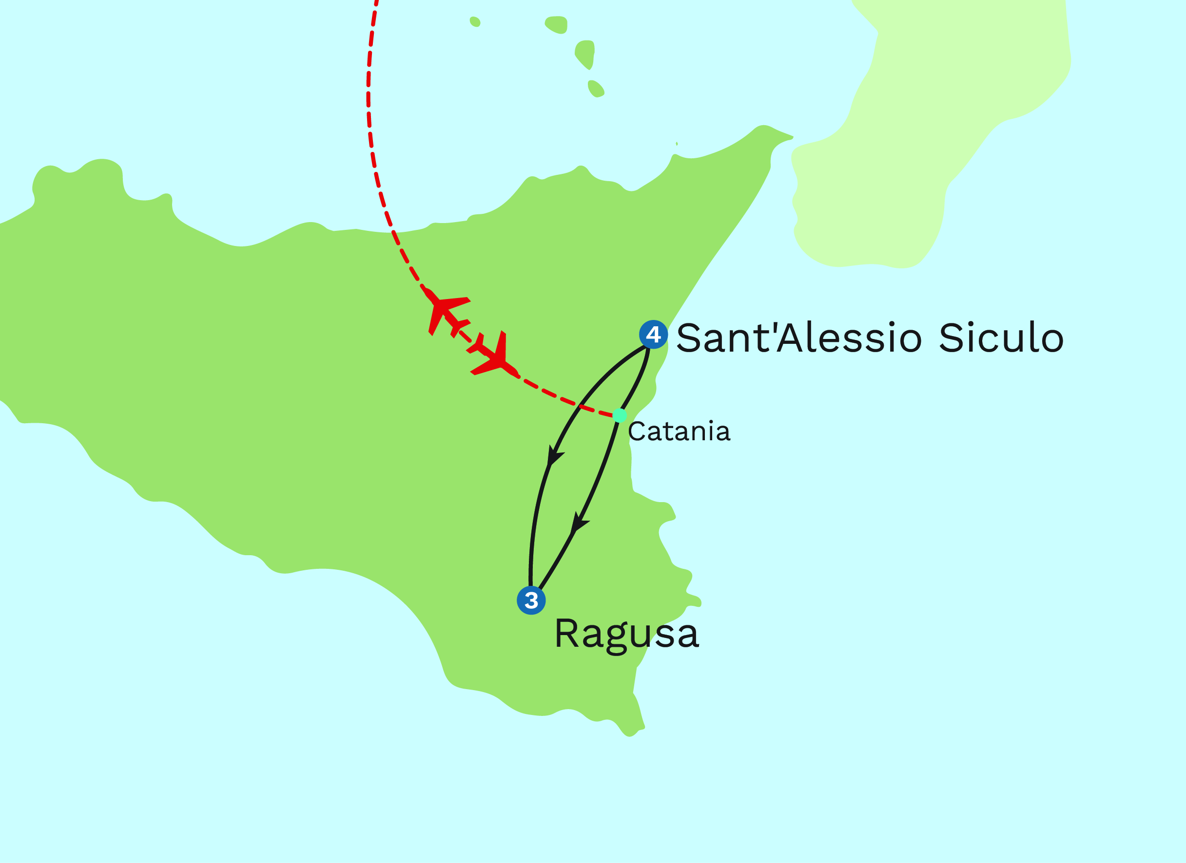 Kamarina Sicily Map Europe