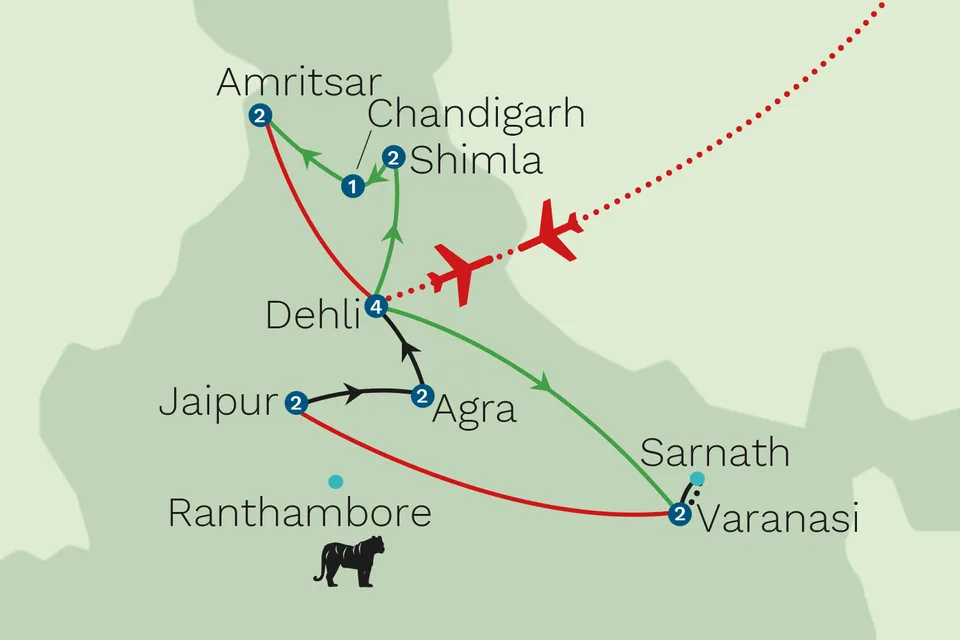 Grand Tour of North India Tour | Mercury Holidays