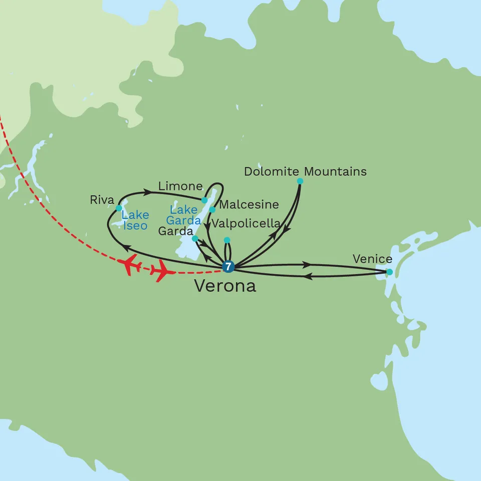 Lake Garda, Verona and Venice with Lake Garda Stay | Mercury Holidays