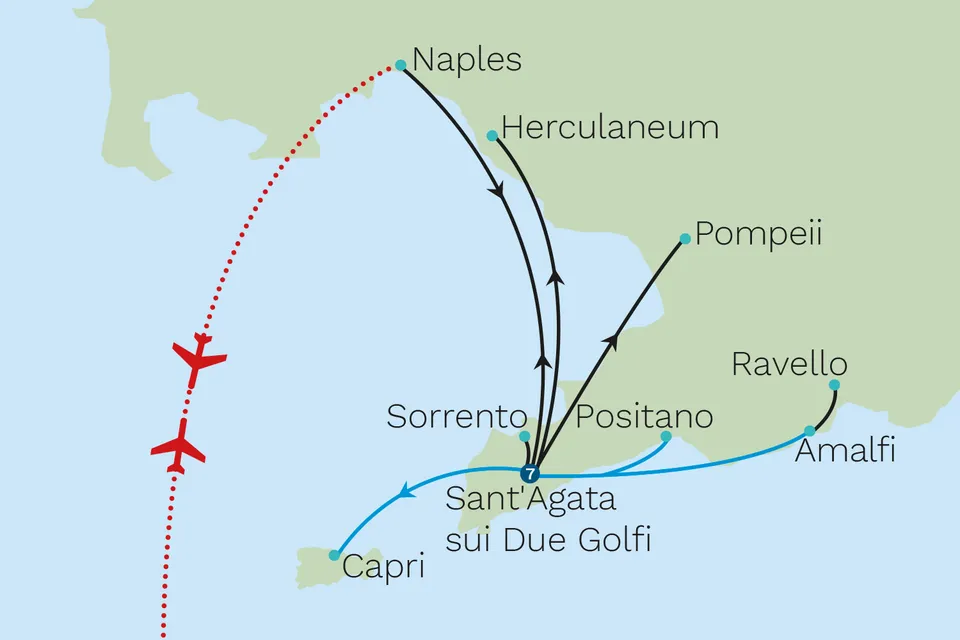 Pompeii, Capri and the Amalfi Coast | Mercury Holidays